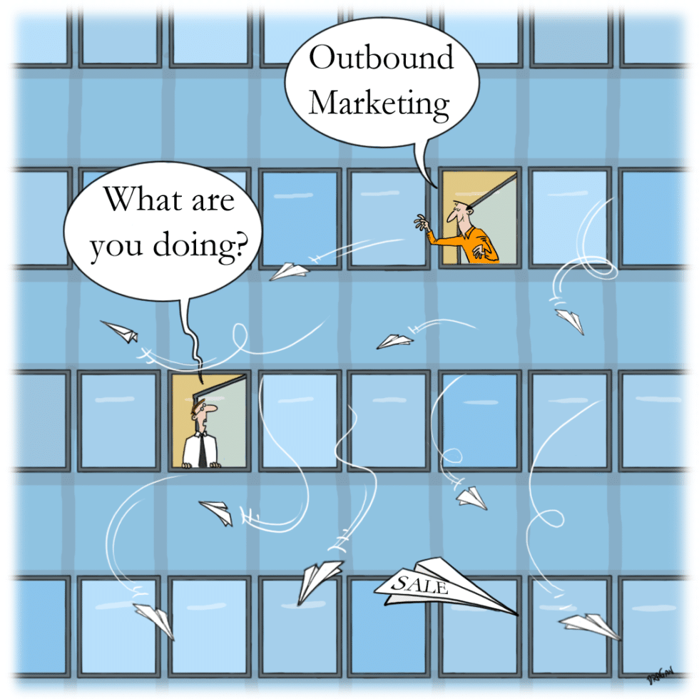 Sales And Marketing Cartoons - Sales Higher